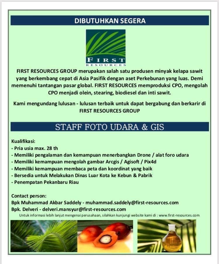 [LOWONGAN PEKERJAAN] FIRST RESOURCES GROUP – DIII PJSIG UGM